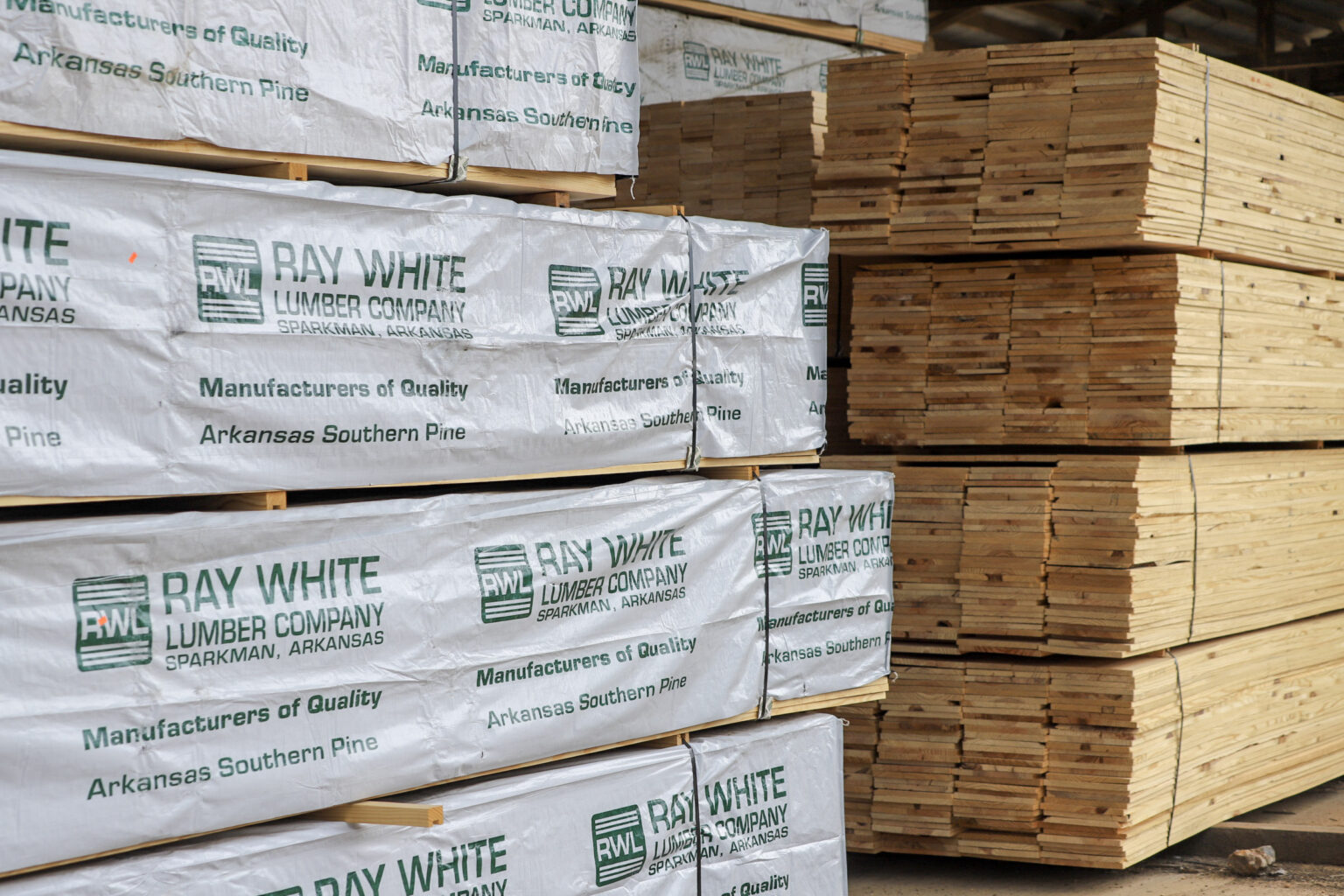 Southern Pine Lumber Storage - SFPA